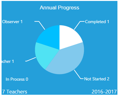 Progress Section Meters and Pie Charts – TEAMS